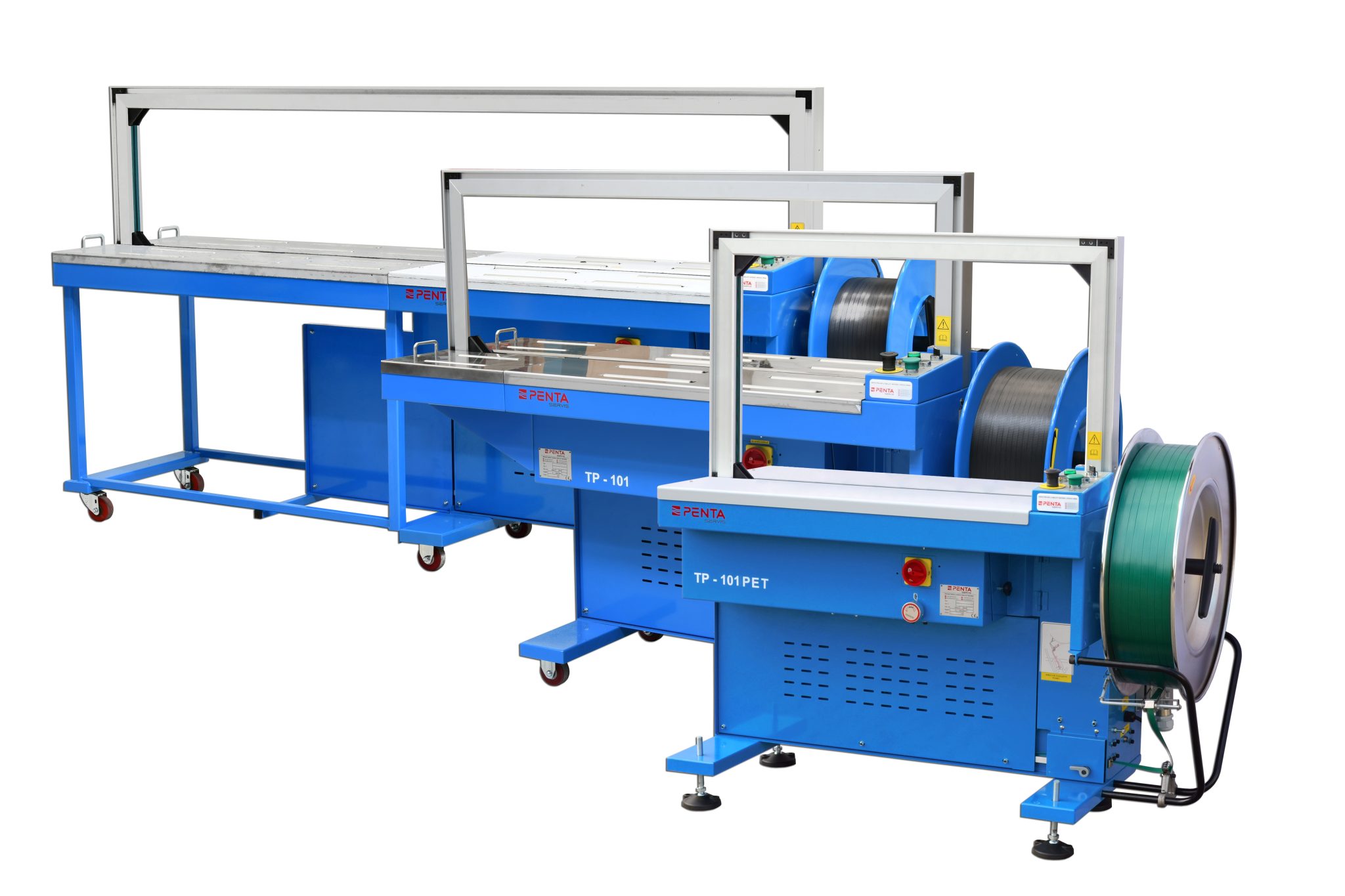 Páskovací stroj TP-101 - automatické řešení na míru - PENTA - servis s.r.o.